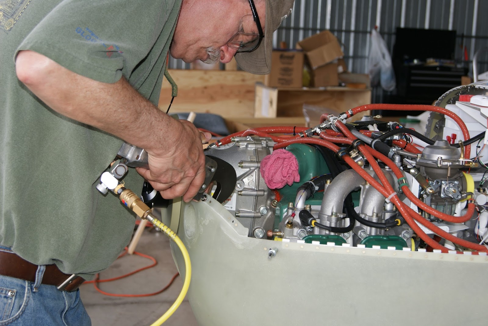 DOG Aviation John's RV-12 Blog: Cowling Work Continues - Nutplates ...