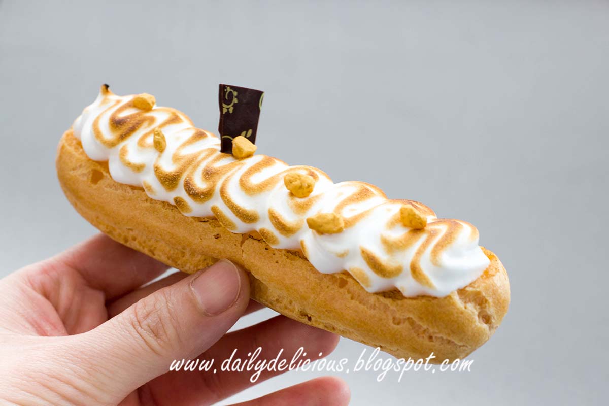 dailydelicious: Lemon Meringue Choux: Lemon choux, my way