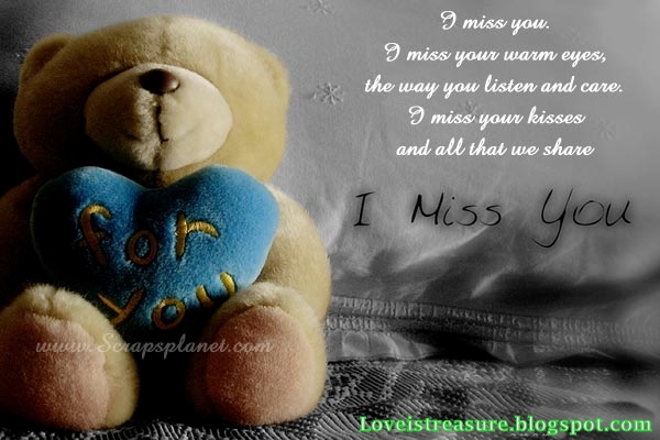Love is Treasure: Missing you quotes | miss you quotes | cute i miss ...