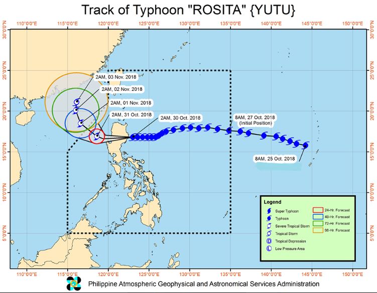 'Bagyong Rosita' makes landfall in Dinapigue, Isabela - PAGASA weather ...
