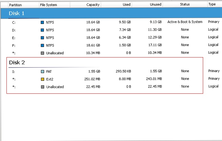 Galaxy Fit's Development: How to Remove Ext Partition From Sd Card ...