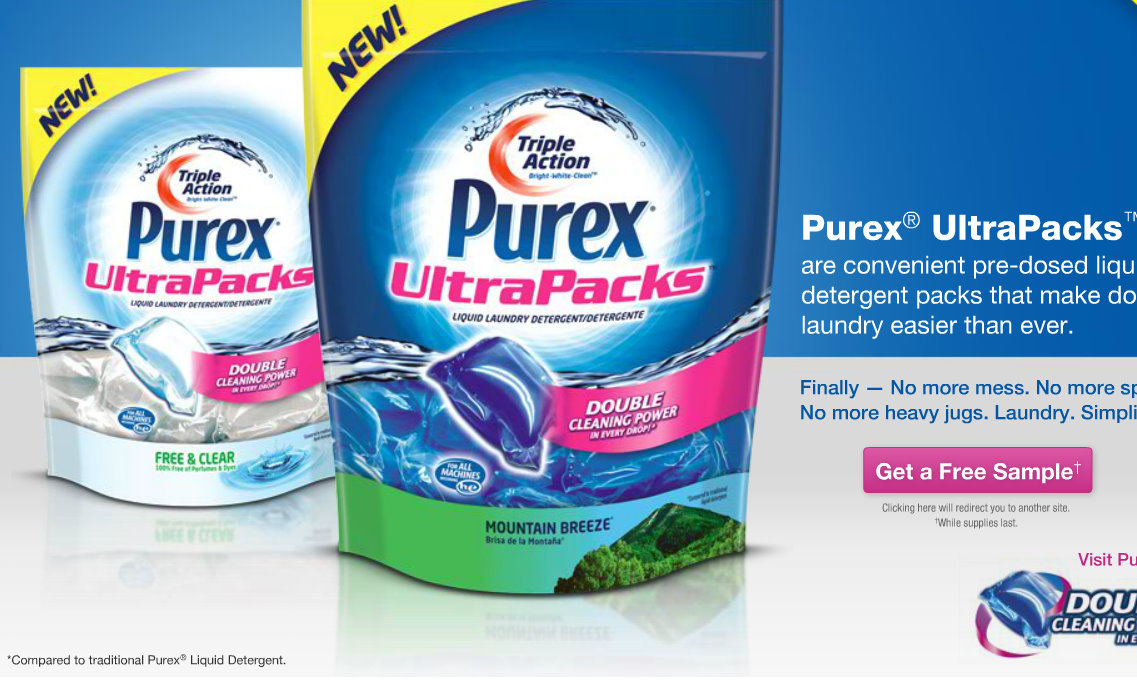 Barbara's Beat: Get a sample of Purex Ultra Packs