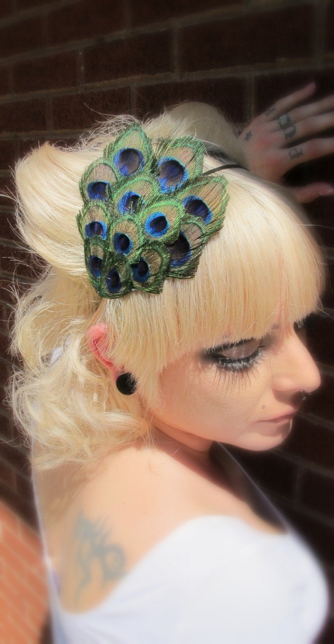 Peacock Wedding Ideas And Supplies Peacock Hair Accessories