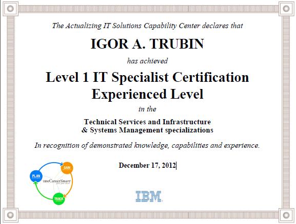 System Management by Exception: IT Specialist Certification for ...