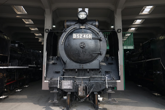 Blair's 鐵道攝影: JR西日本 国鉄D52形蒸気機関車 D52-468