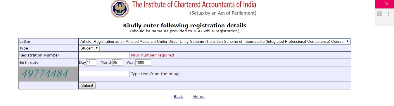 Articleship completion form 108 - lasopaharmony