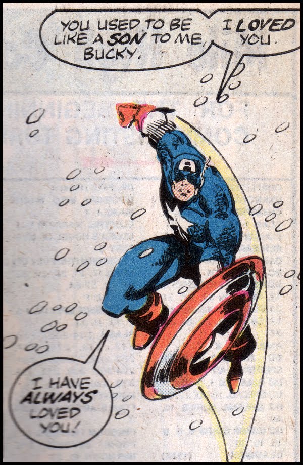 Artastic Avenjer: Cap's sidekick Bucky Barnes...