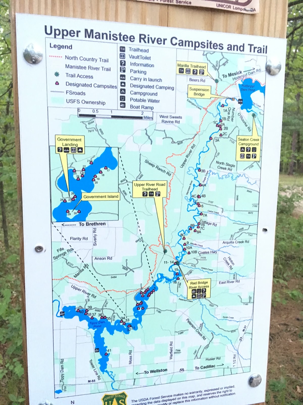 OUT OF FRAME: Backpacking the Manistee River Trail