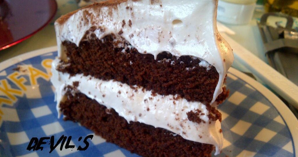United Cakedom: Devils Food Cake with Angel Frosting {from Baked ...