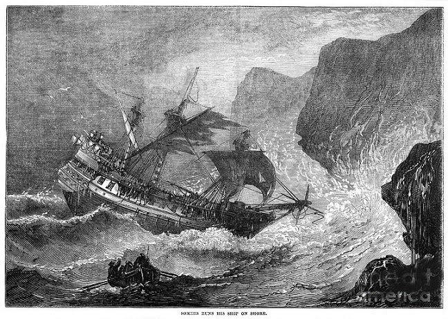 U.S. Timeline: 1609 - Henry Hudson explores New York Bay