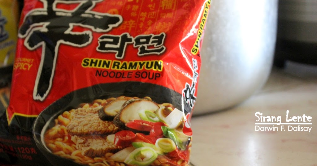SIRANG LENTE | TRAVEL & HIKE: SHIN RAMYUN, BEST KOREAN NOODLE