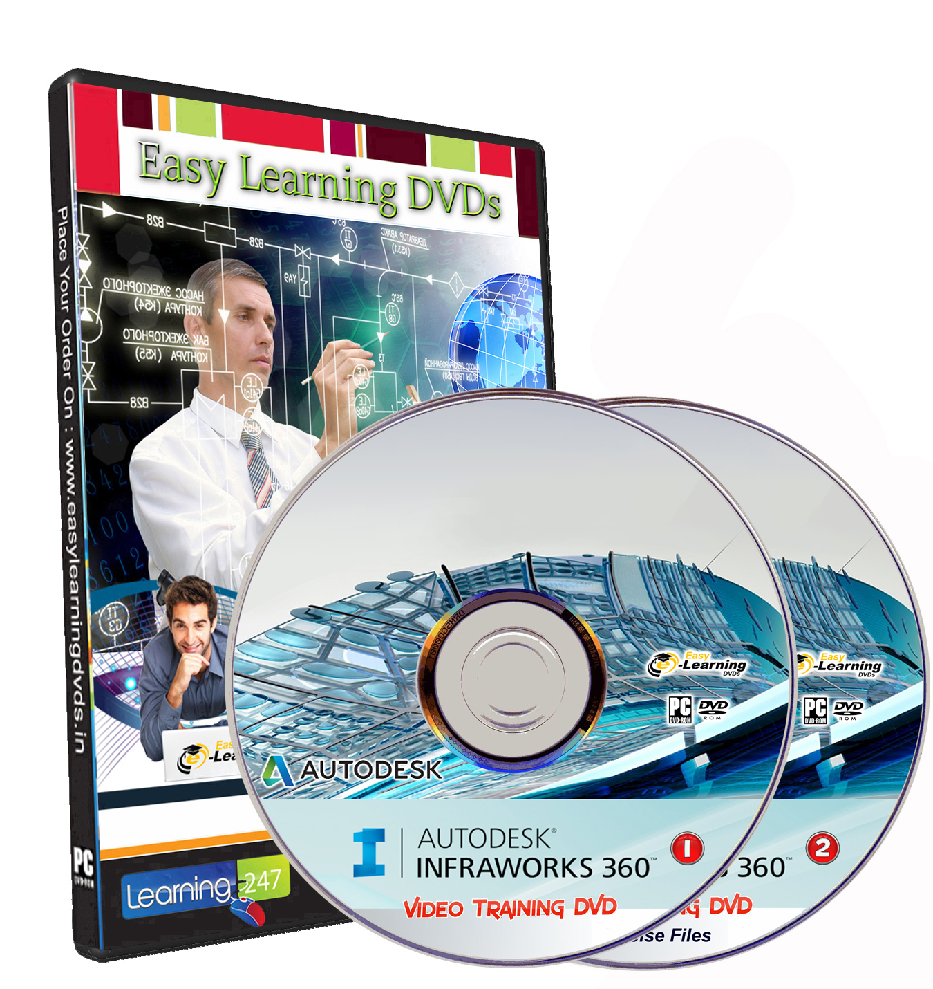 Buy Autodesk InfraWorks 360 Video Training Tutorial Course on 2 DVDs ...