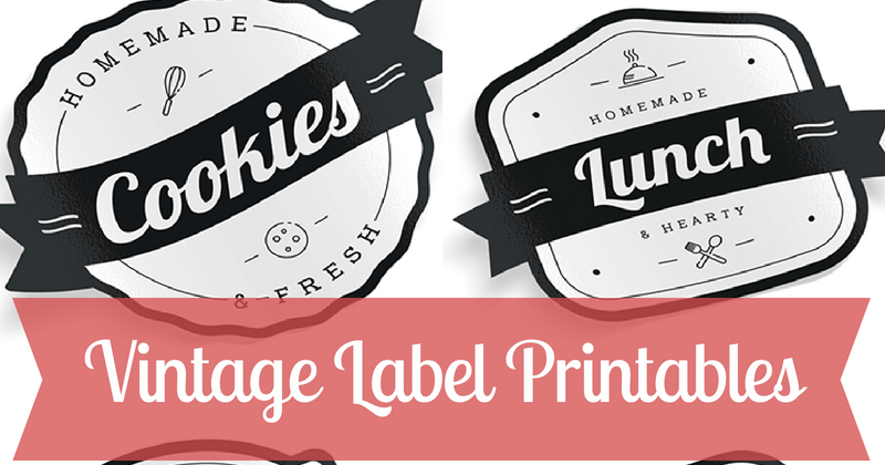 12 Free Vintage Label Printables |Keeping it Real