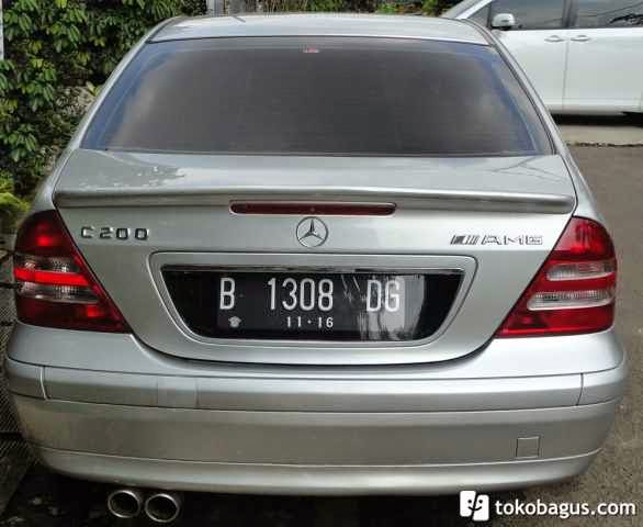 Mercy C180 W203 Th 2001 Silver - Mercy Bekas - Barang Second Tapi Bagus