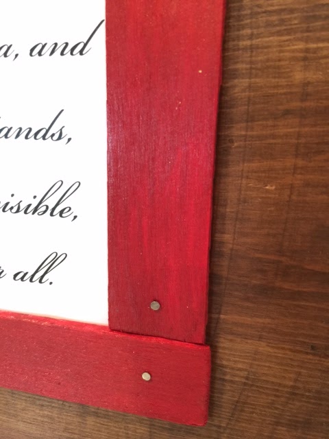 Our Gilded Abode: DIY Patriotic Wood Plaque