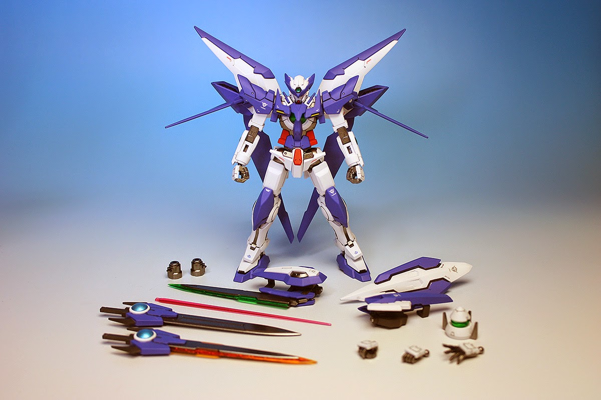 HGBF 1/144 Exia Dark Matter - Amazing Exia Full Form - Painted Build