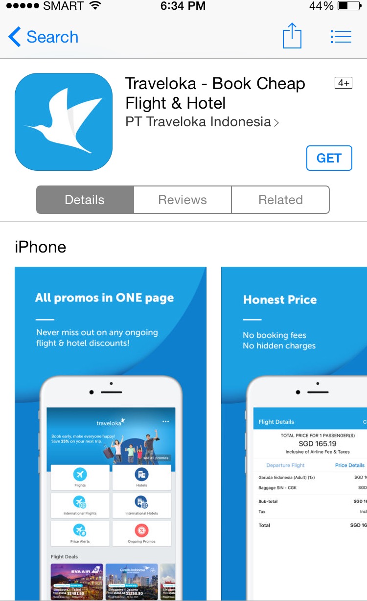 TOPAZ HORIZON: How the Traveloka App helped me find an affordable ...