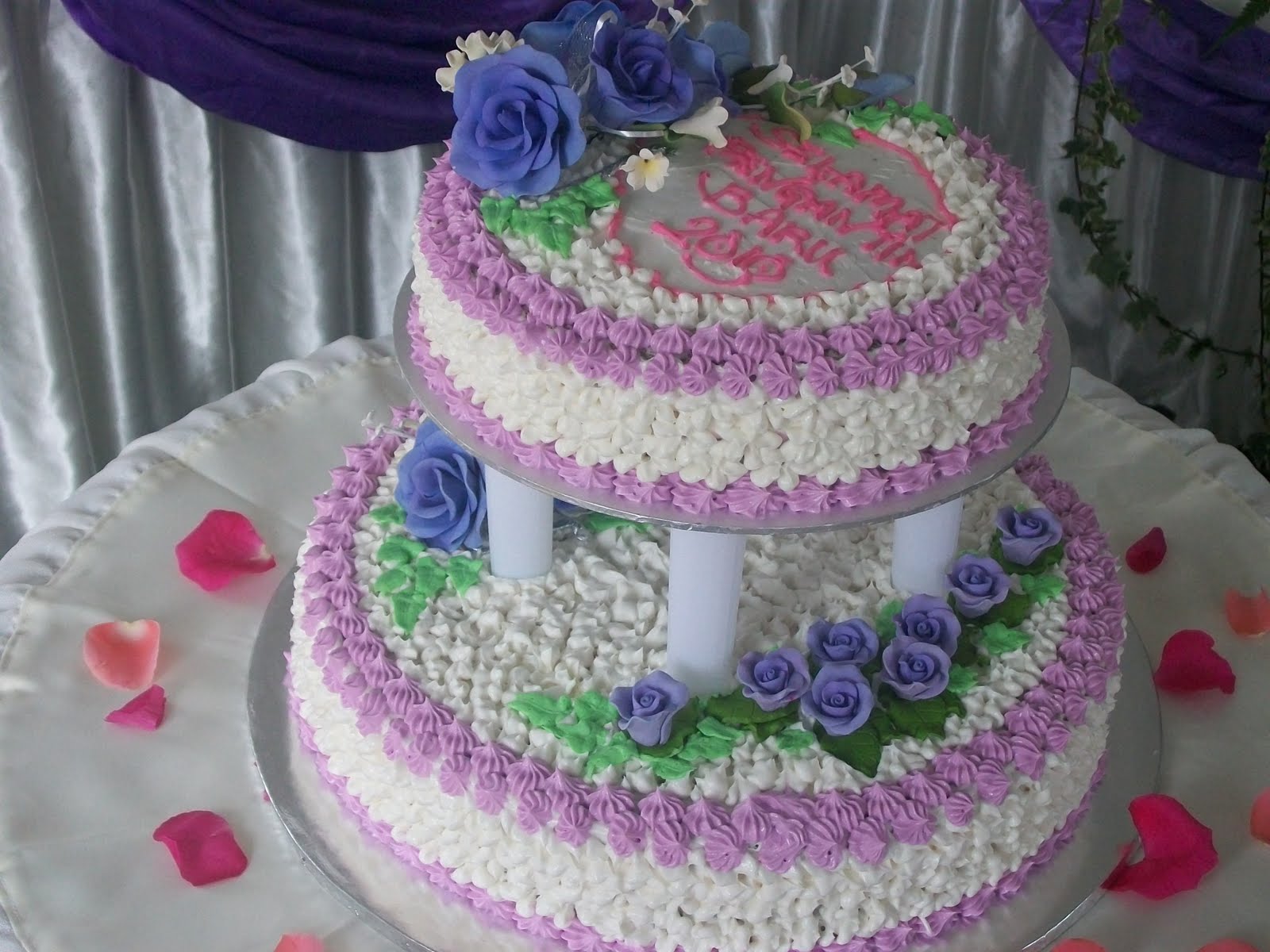 SHA'S VARIETY: CONTOH - CONTOH KEK PENGANTIN