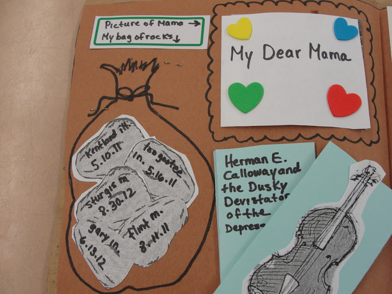 Reading Is Thinking: Bud, Not Buddy projects