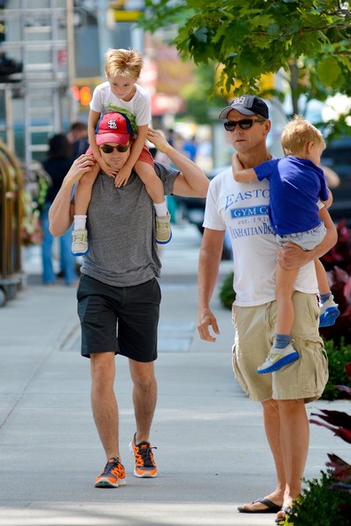 Matt Bomer and Family Out And About | Oh yes I am