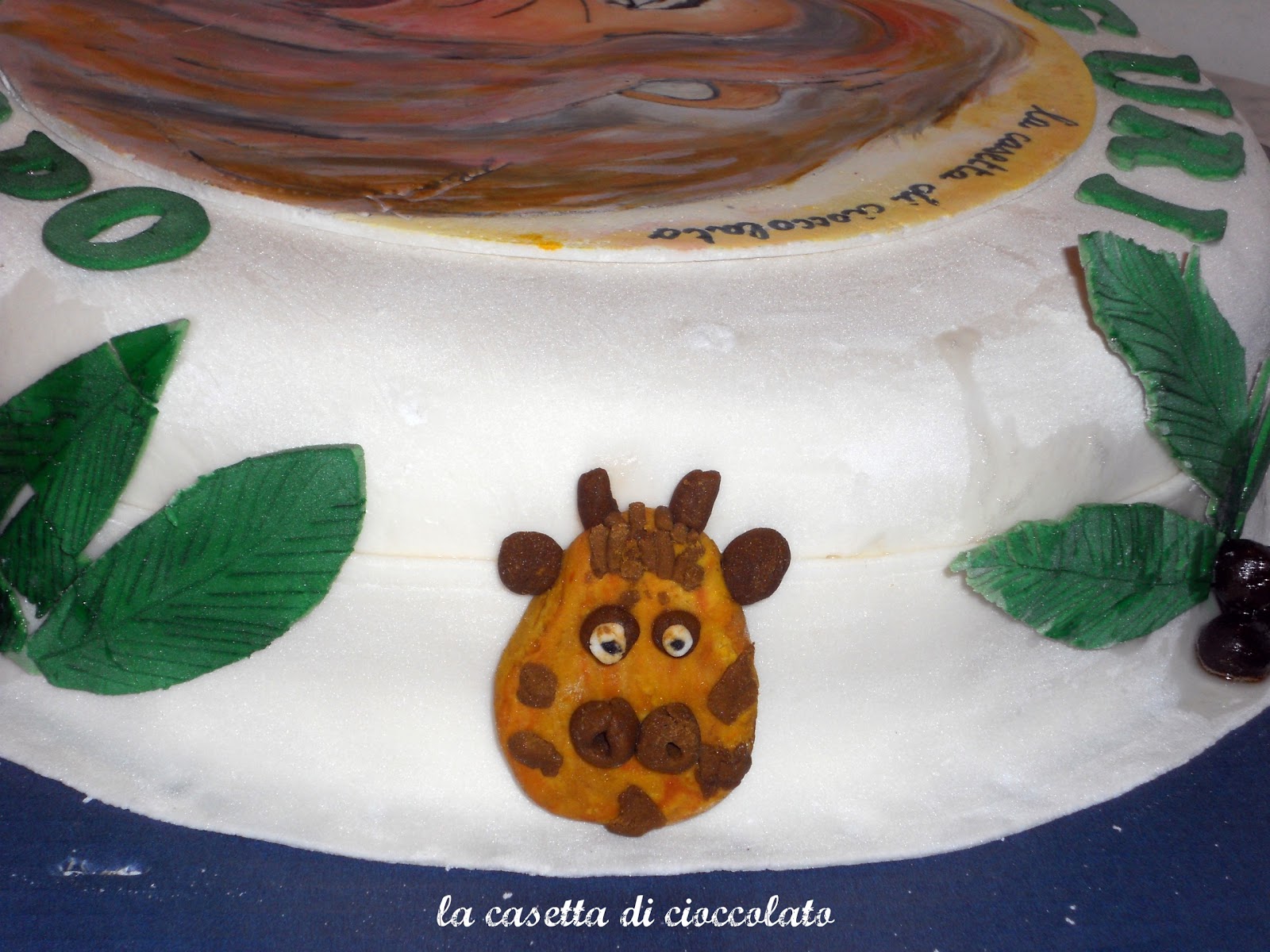 Torta Re Leone per Filippo da La casetta di cioccolato su Akkiapparicette