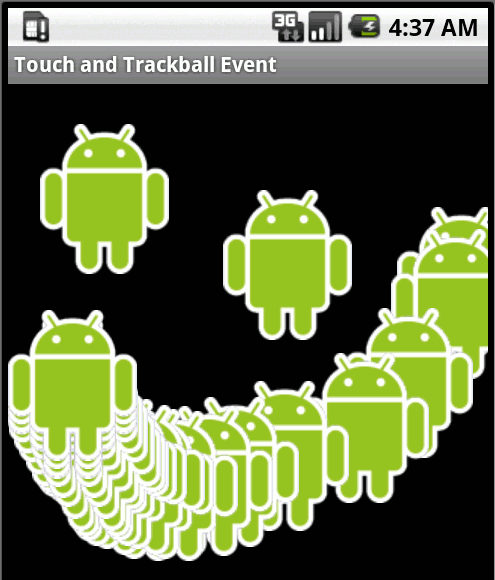yamachan's Android Development: SurfaceViewを試す (SurfaceView Example)