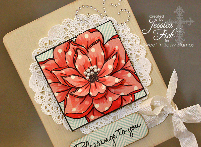 Sweet 'n Sassy Stamps: Paper Pieced Flower Blocks