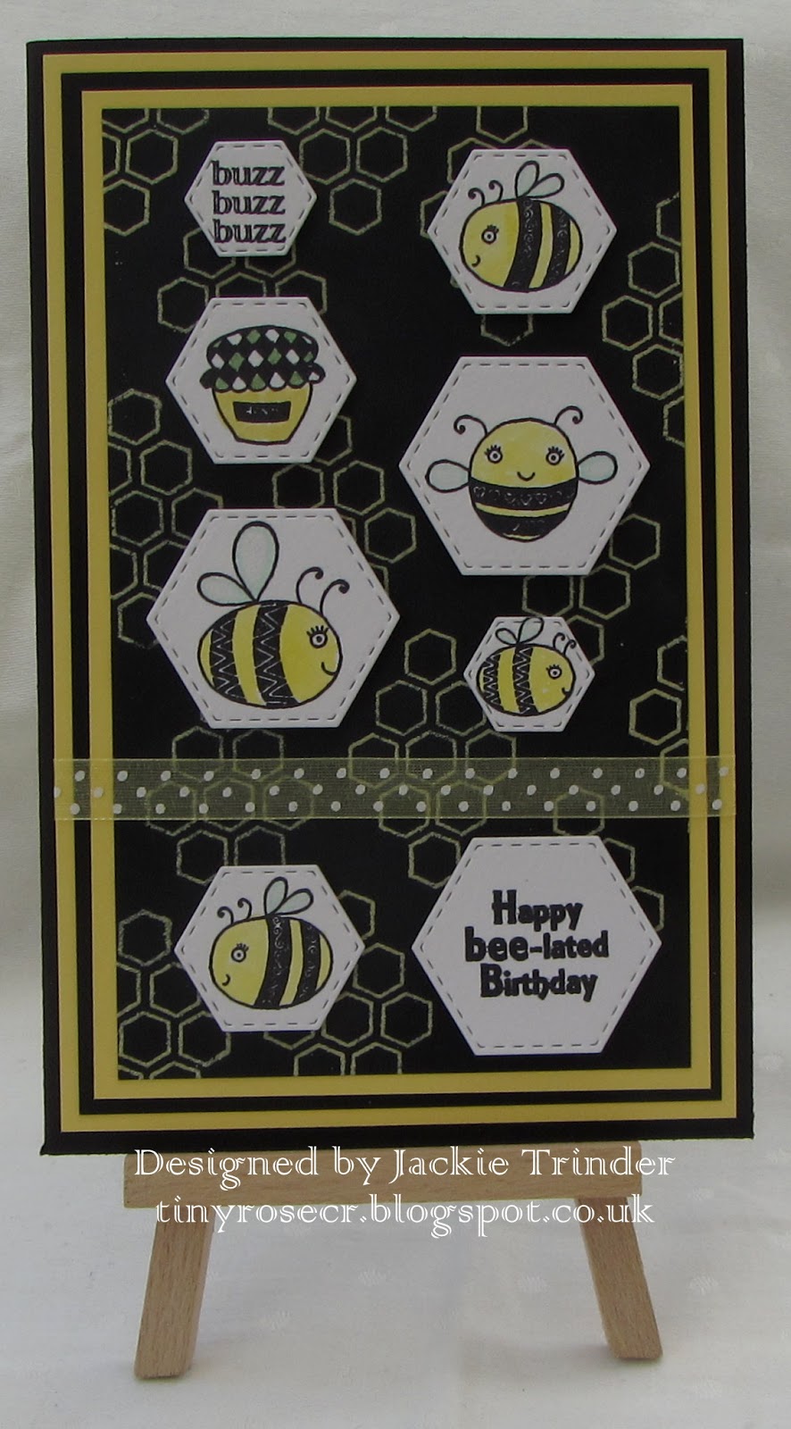 Tinyrose's Craft Room: Bee-lated Birthday