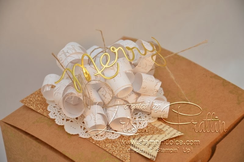 Stampin' Dolce: Pretty Packages Class
