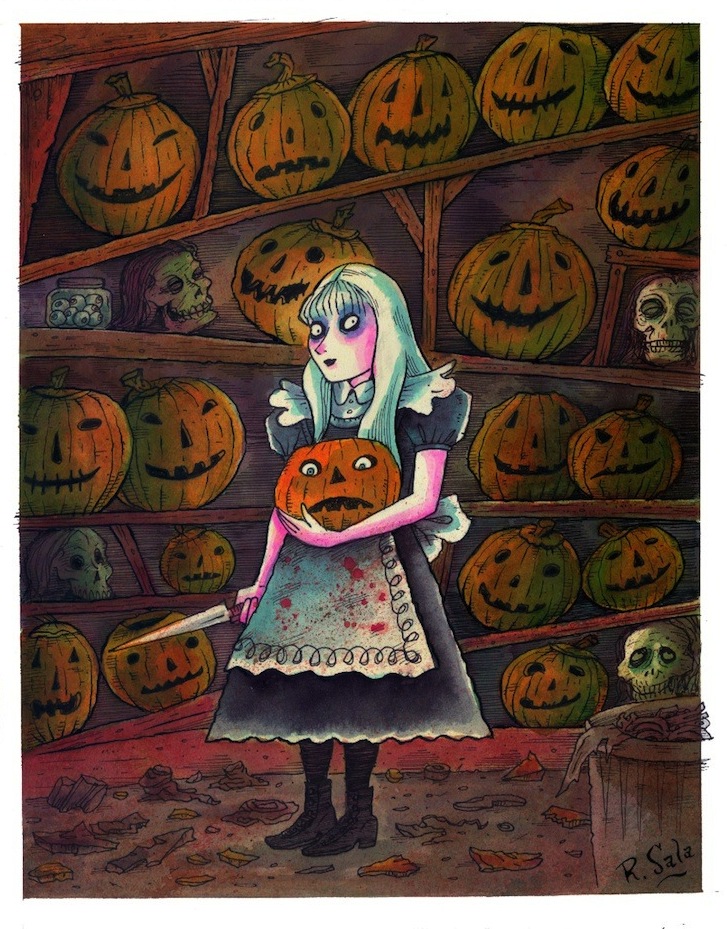 Here Lies RICHARD SALA: HALLOWEEN! ~ A Selection of Halloween Art ...