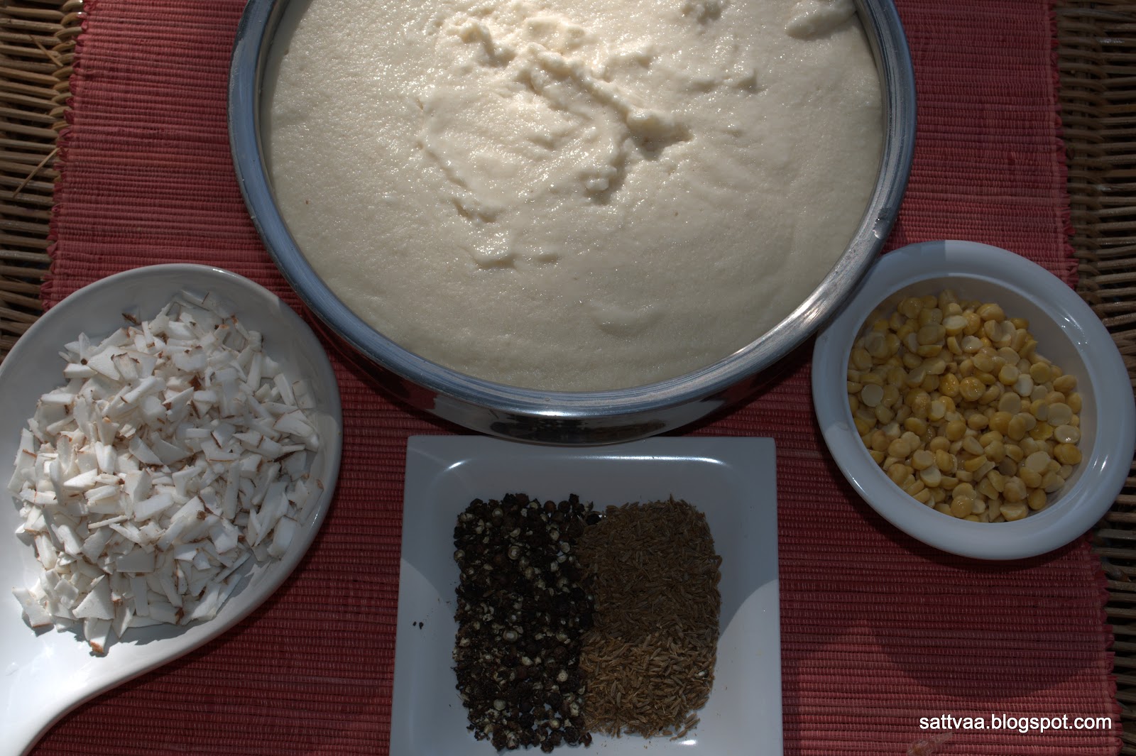 Sattvaa: Tatte Idli - Special masala idli