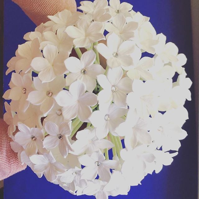 Stephanotis Bouquet Wedding Hair Handmade PaPer FloweRs By Maria Noble stephanotis-bouquet-wedding-hair-handmade-paper-flowers-by-maria-noble