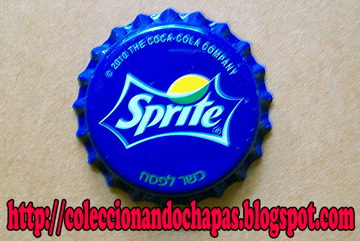 Chapas del Perú: Sprite Azul 1 - Israel