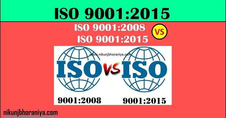 ISO 9001:2008 vs ISO 9001:2015