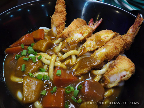 Tempura Ebi Kare Udon | KK FOOD BLOG
