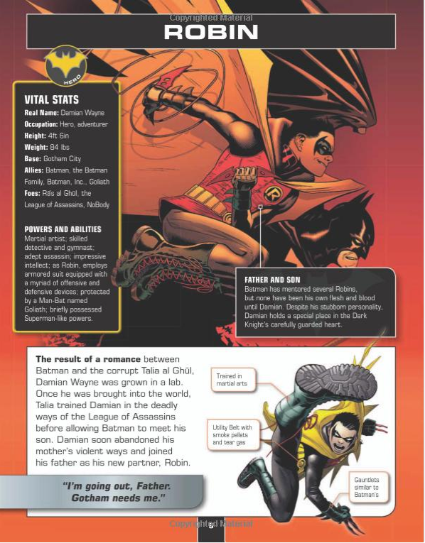 Batman Character Encyclopedia and Signing...