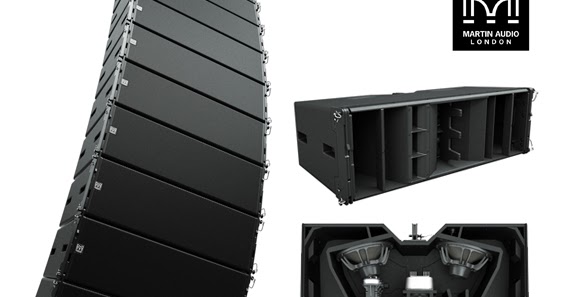 Speaker Sound System: Sound System Line Array Martin Audio WPL ...