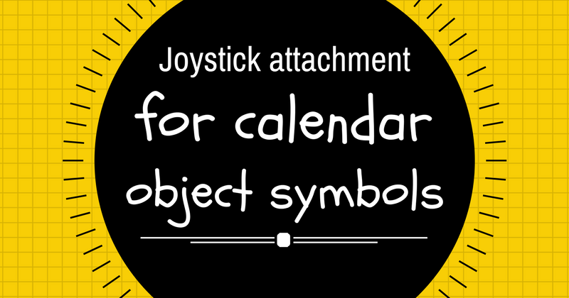 the independent little bee...: Joystick Tactile Object Attachment for ...