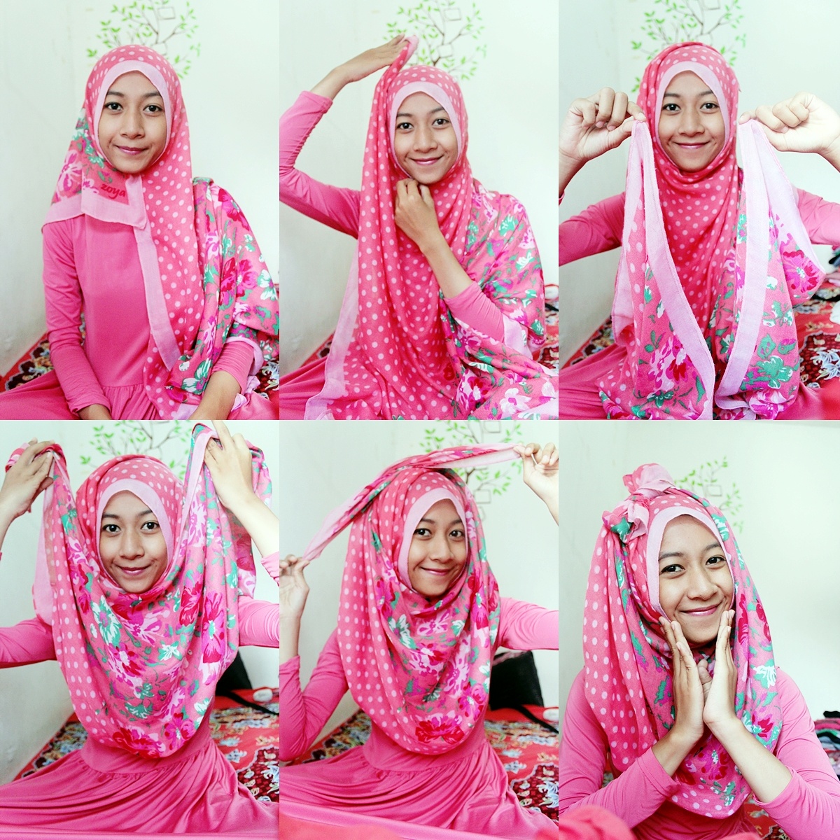 Tutorial Hijab By: Putri Wardah #4 ~ Knowledge, Photography, Tutorial Hijab