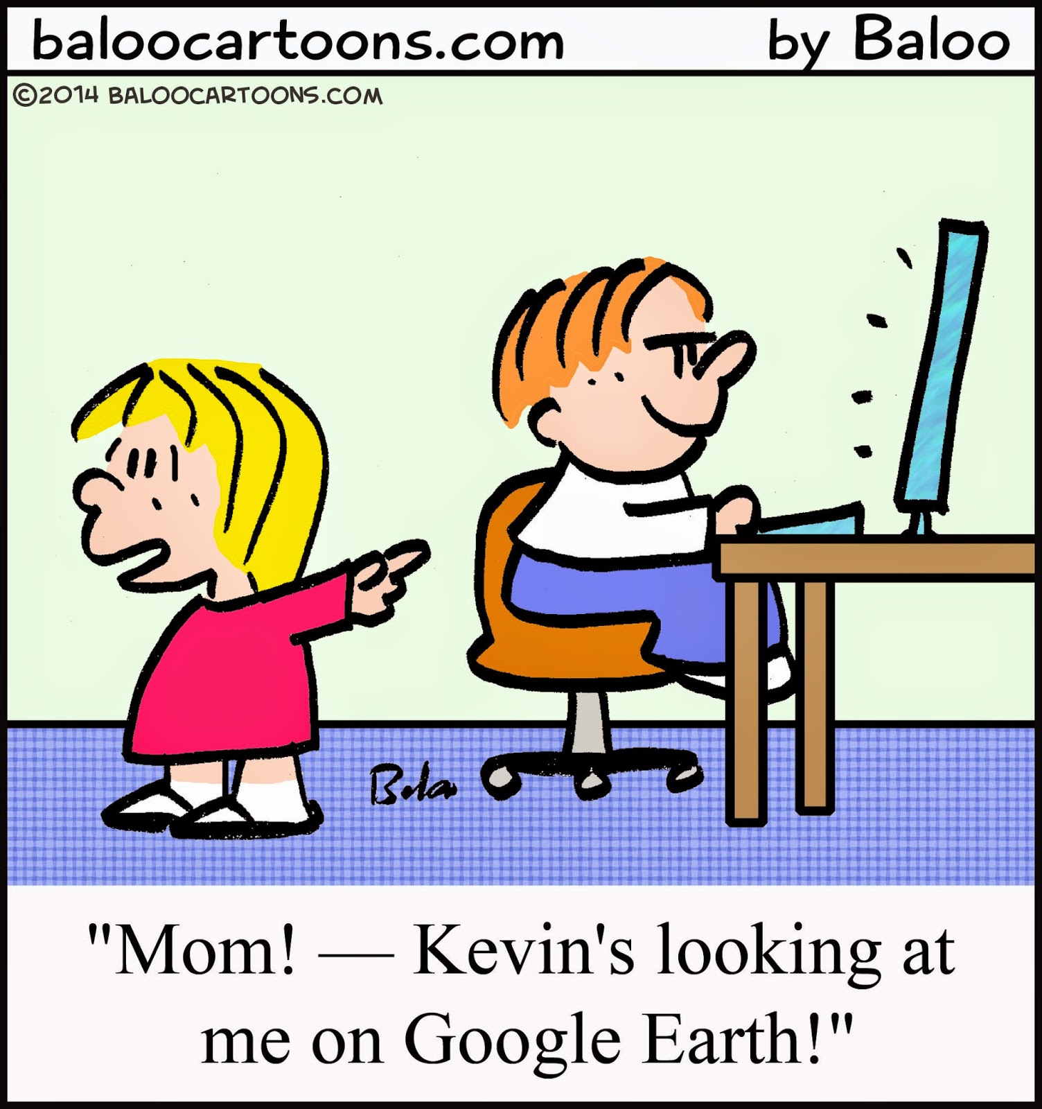 Baloosdailycomputercartoon: Google Earth