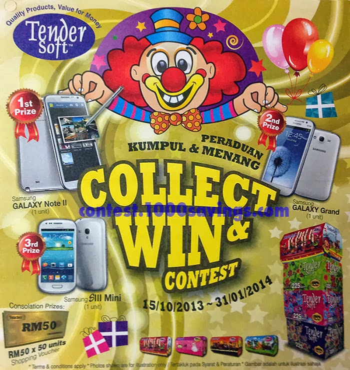 Tender Soft "Collect & Win" Contest - Malaysia Online and Offline ...