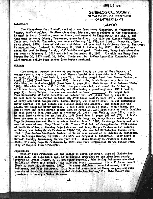 Barbee Research: H. Kennon Smith, Jr.