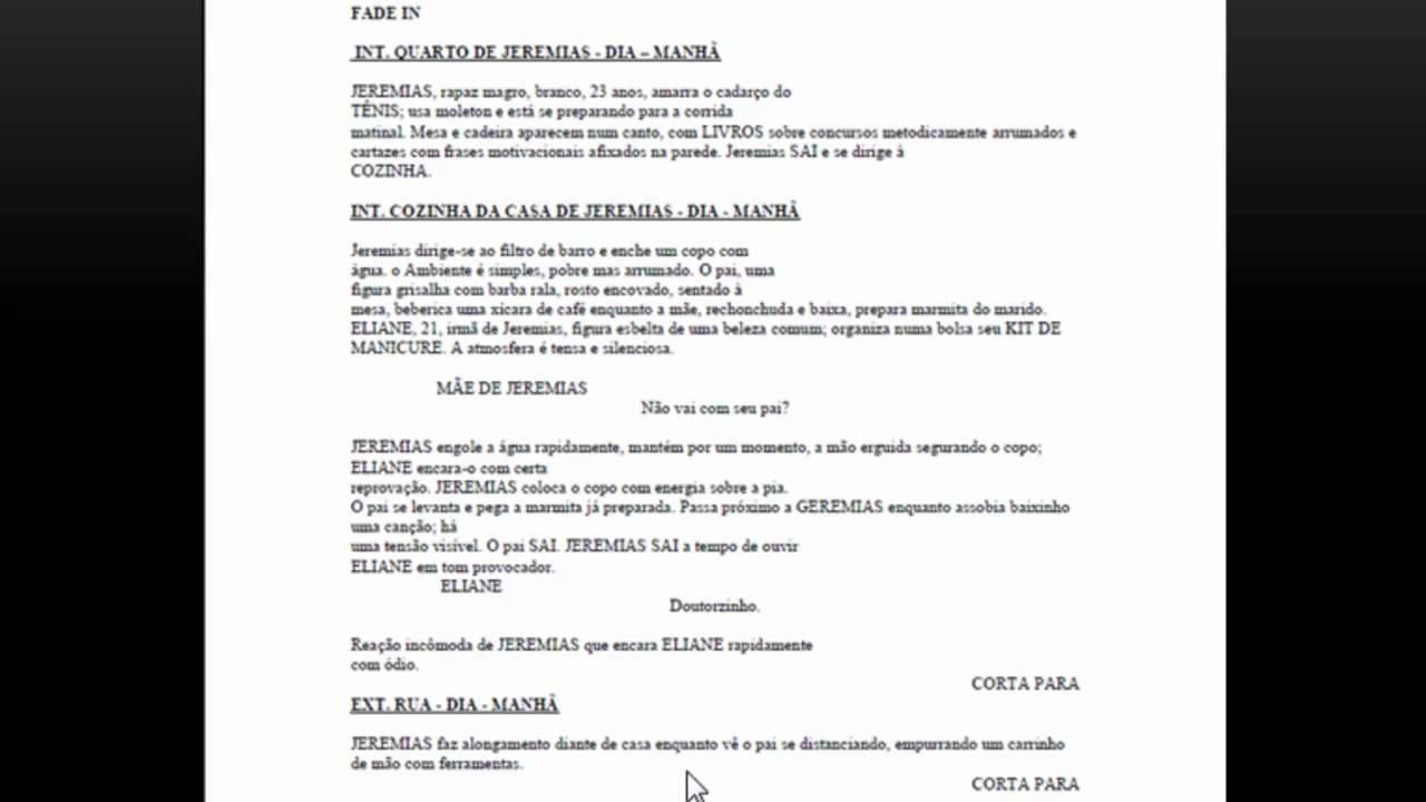 modelo de roteiro - wood scribd braxin