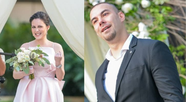 Doug Kramer shows teary eye on surprised renewal of vows from wife ...