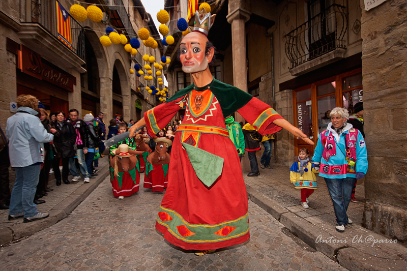Solsones en Imagenes: Carnaval infantil de Solsona .Bajada de Gigantes