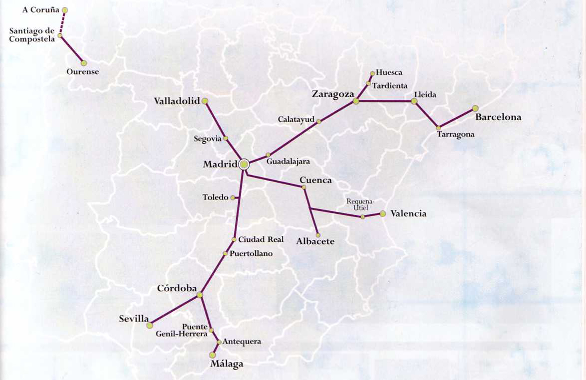 Espanha: AVE, Renfe