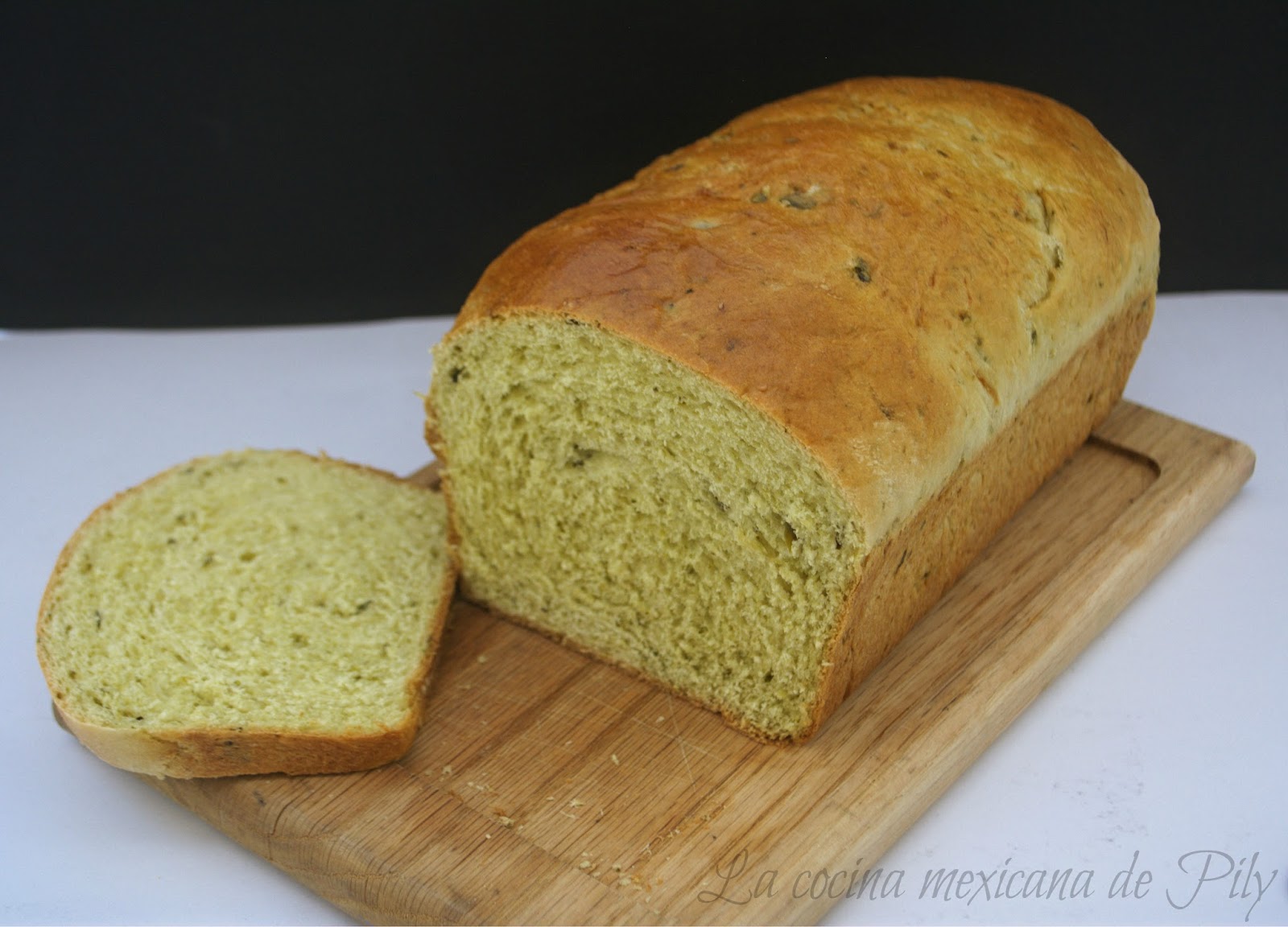Pan de Chile Poblano | La Cocina Mexicana de Pily