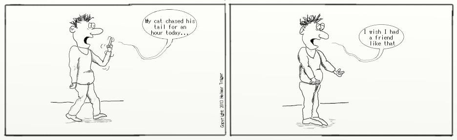 Life As A Cartoon Doodle