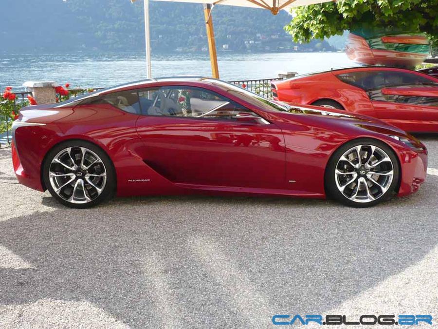 Vídeo: conceito Lexus LF-LC se apresenta na Itália