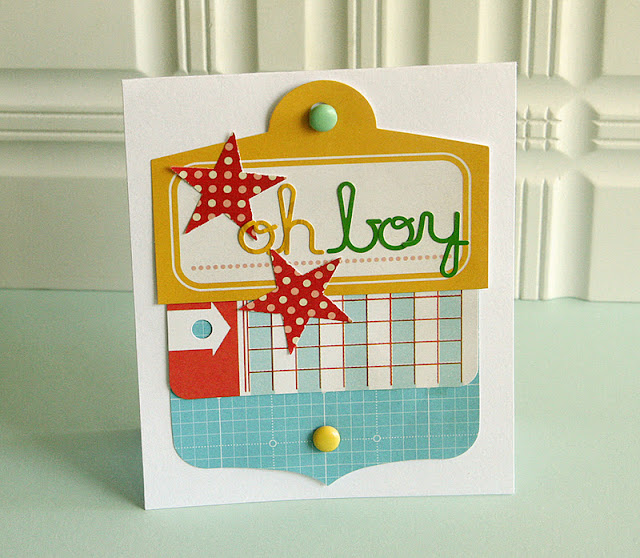 Homespun with Heart: A quick and simple card idea.